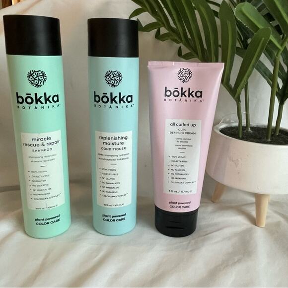 bokka | Hair | Bokka Botanika Miracle Rescue Repair Shampoo Conditioner ...
